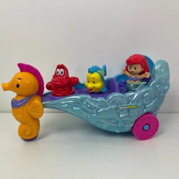 Fisher-Price | Toys | Disney Princess Ariels Lightup Sea Carriage ...